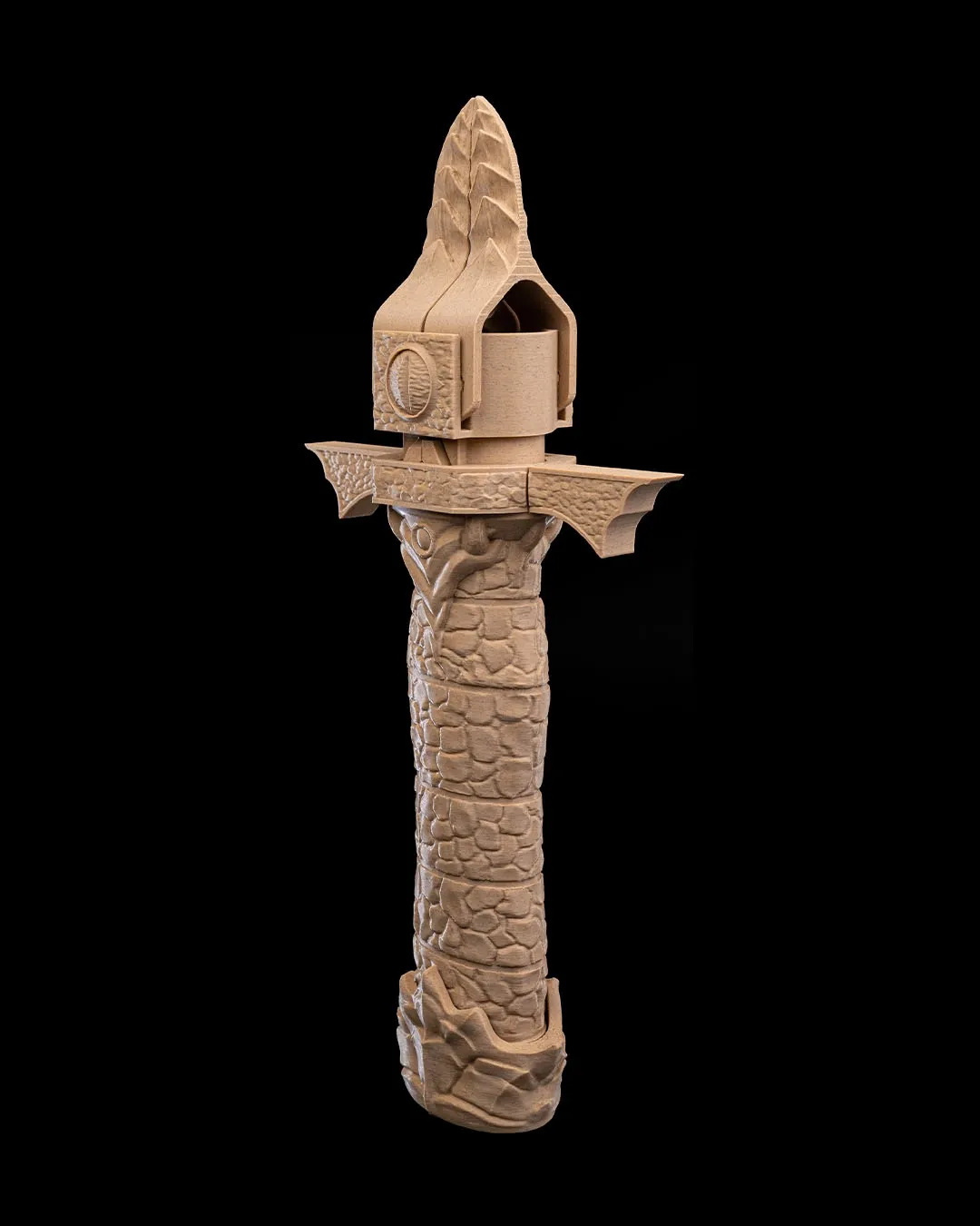 Seer Blade – 3D Printed Stealth-Inspired Fantasy Weapon Model - IkkaDoes