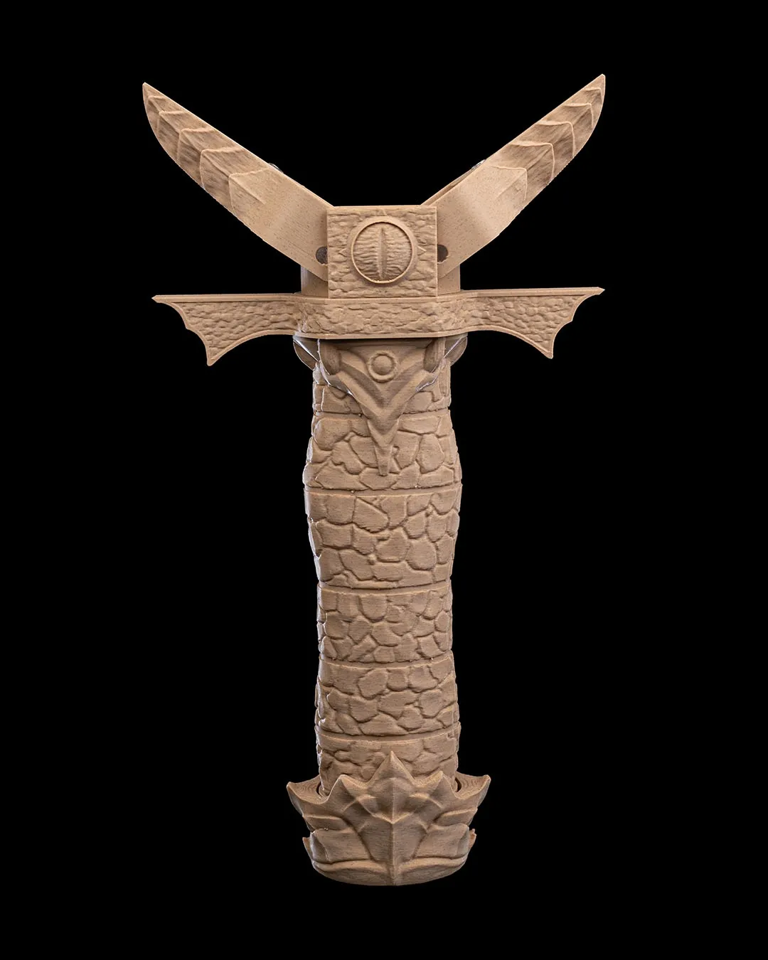 Seer Blade – 3D Printed Stealth-Inspired Fantasy Weapon Model - IkkaDoes